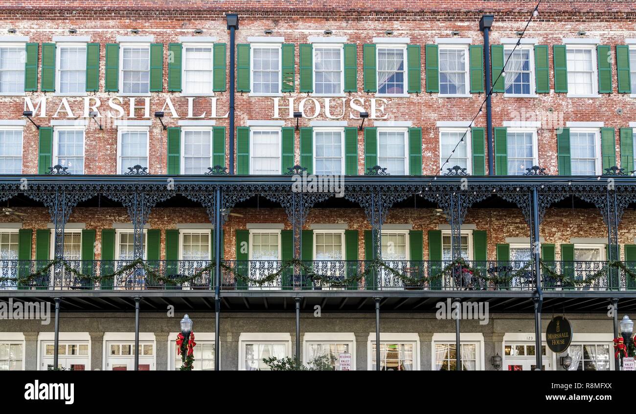 Marshall House at Christmas Stock Photo - Alamy