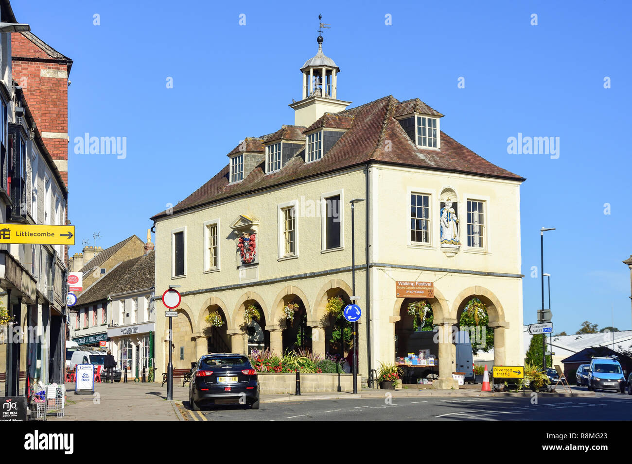 Hall historic dursley town centre gloucestershire cotswolds cots hi-res ...