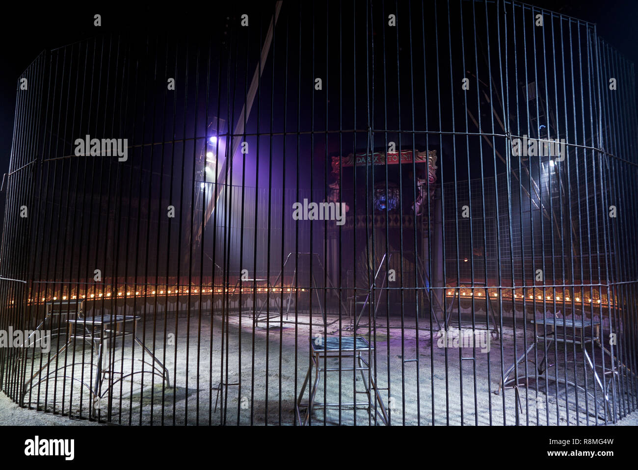 Circus tent interior hi-res stock photography and images - Alamy