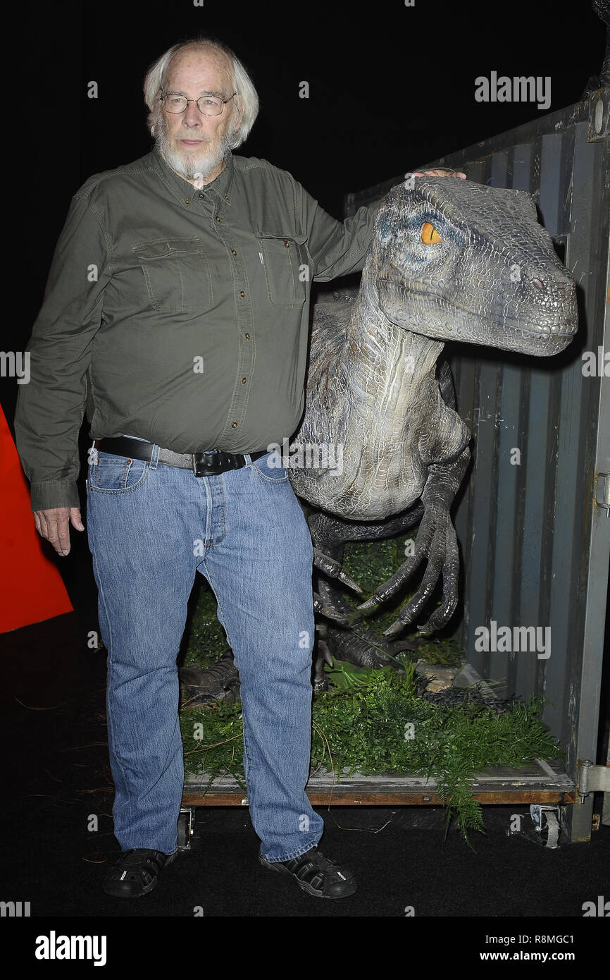 Jack Horner attends the 'Jurassic World: The Exhibition' expo at IFEMA ...