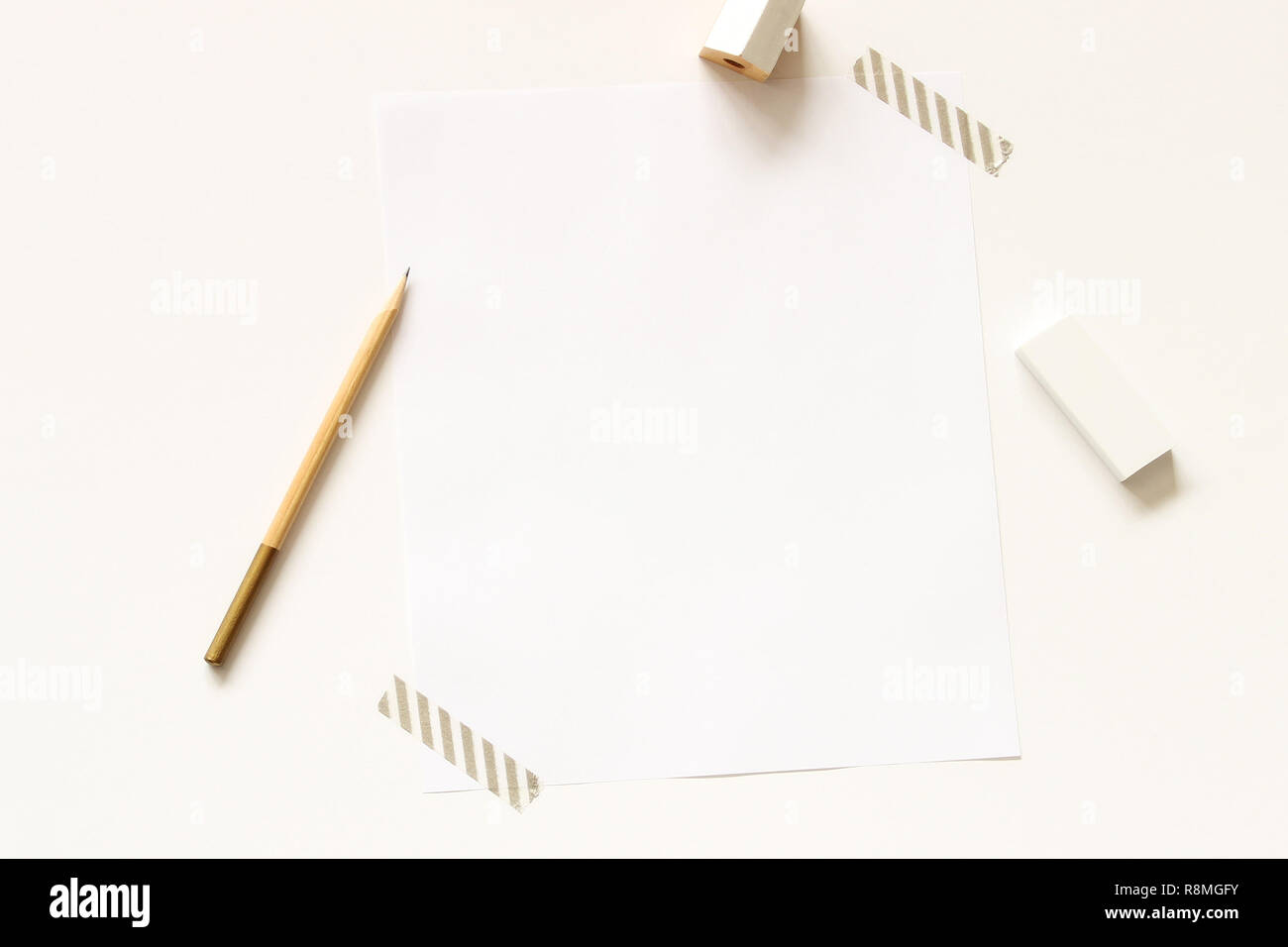 Writing Paper With Drawing Space