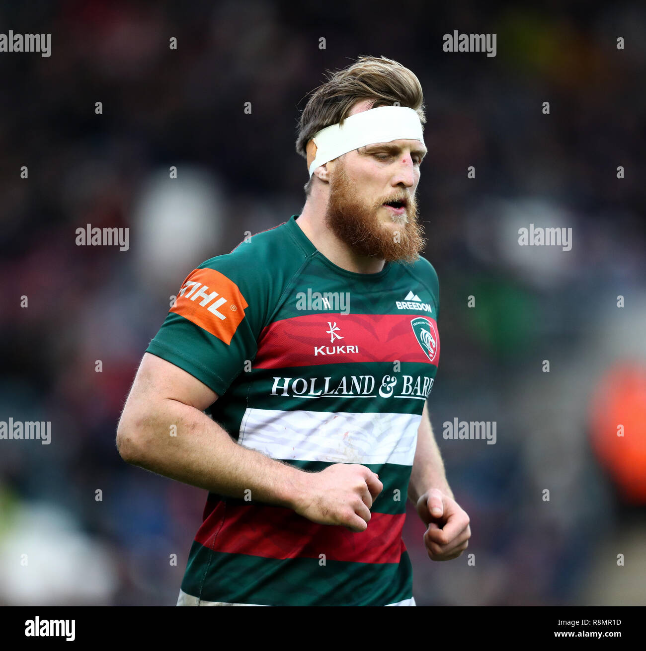Leicester tigers brendon oconnor during the champions cup hi-res stock ...