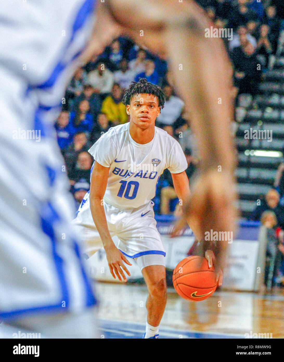 Dec 15, 2018: Buffalo Bulls guard Ronaldo Segu (10) during the first ...