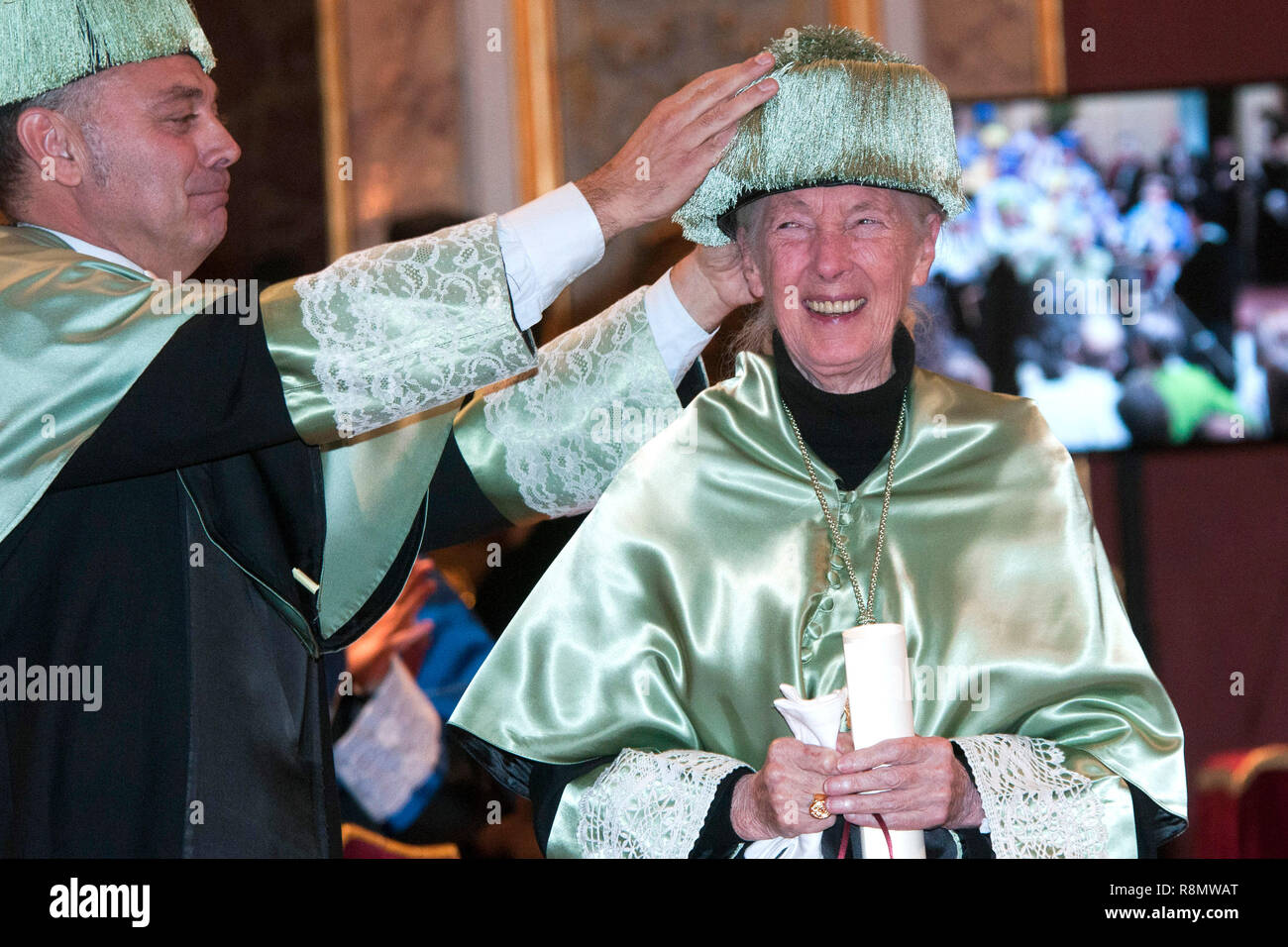 Honoris causa doctorate hi-res stock photography and images - Alamy
