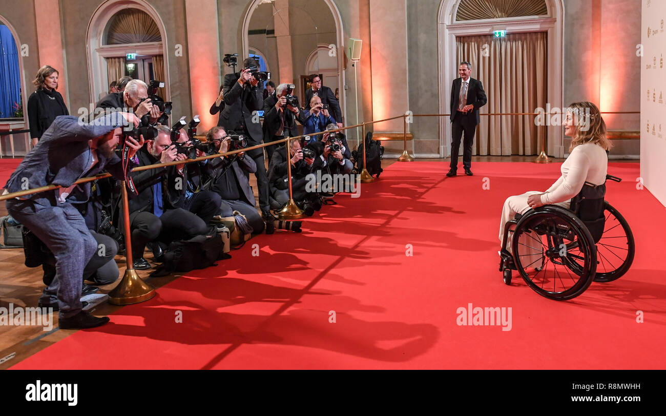 Baden Baden, Germany. 16th Dec, 2018. Cyclist Kristina Vogel is about ...