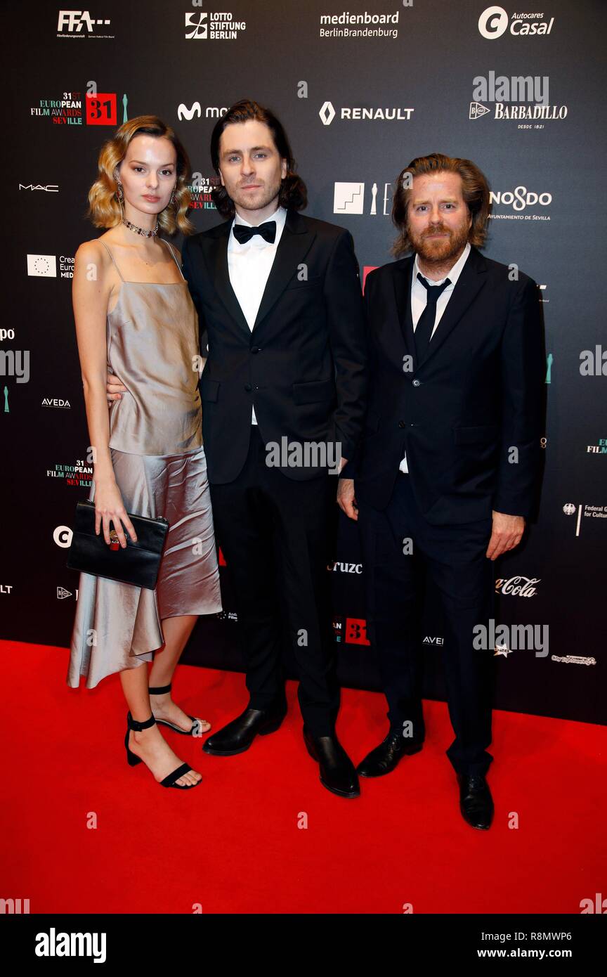 Amy Zeilon, Sverrir Gudnason and Janus Metz at the Teatro de la ...