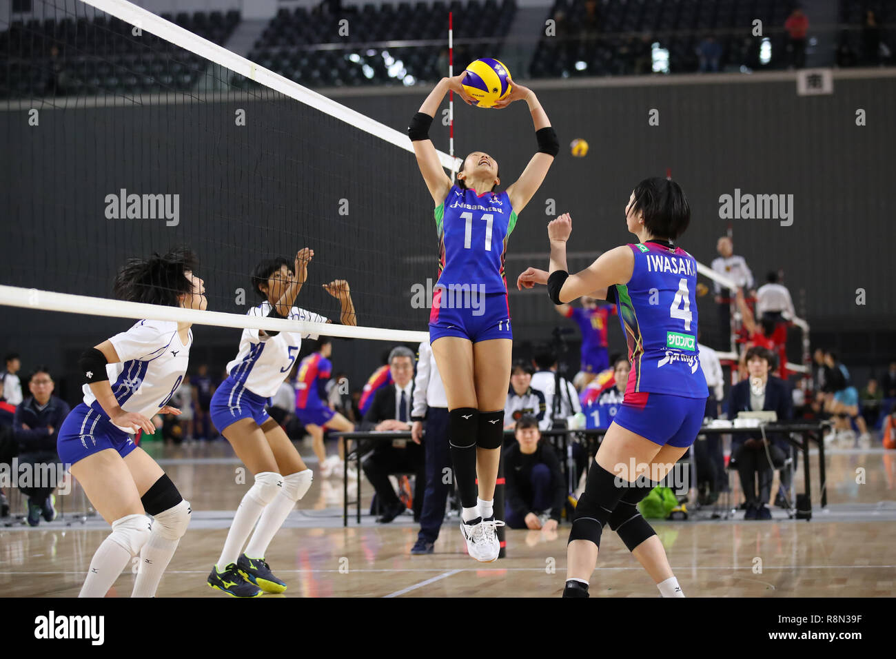 Musashino Forest Sport Plaza, Tokyo, Japan. 15th Dec, 2018. Erika Sakae ( ), DECEMBER 15, 2018 ...