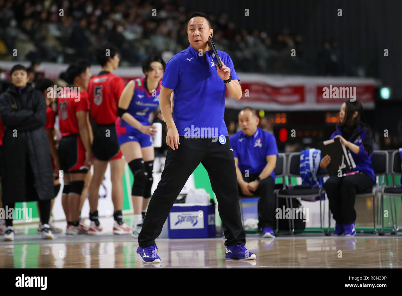 Musashino Forest Sport Plaza, Tokyo, Japan. 15th Dec, 2018. Shingo ...