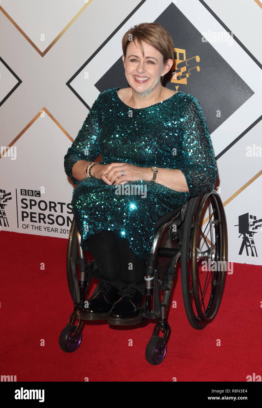 Dame Tanni Grey Thompson on the red carpet at the BBC Sports ...