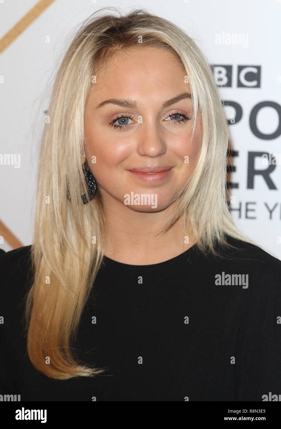 Aimee Fuller on the red carpet at the BBC Sports Personality Of The ...