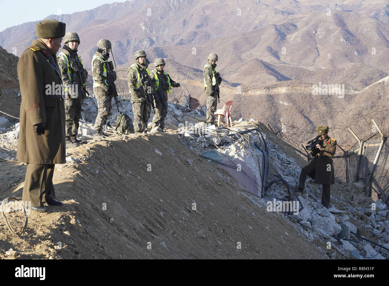 Cheorwon, SOUTH KOREA. 12th Dec, 2018. Dec 17, 2018-Cheorwon, South ...