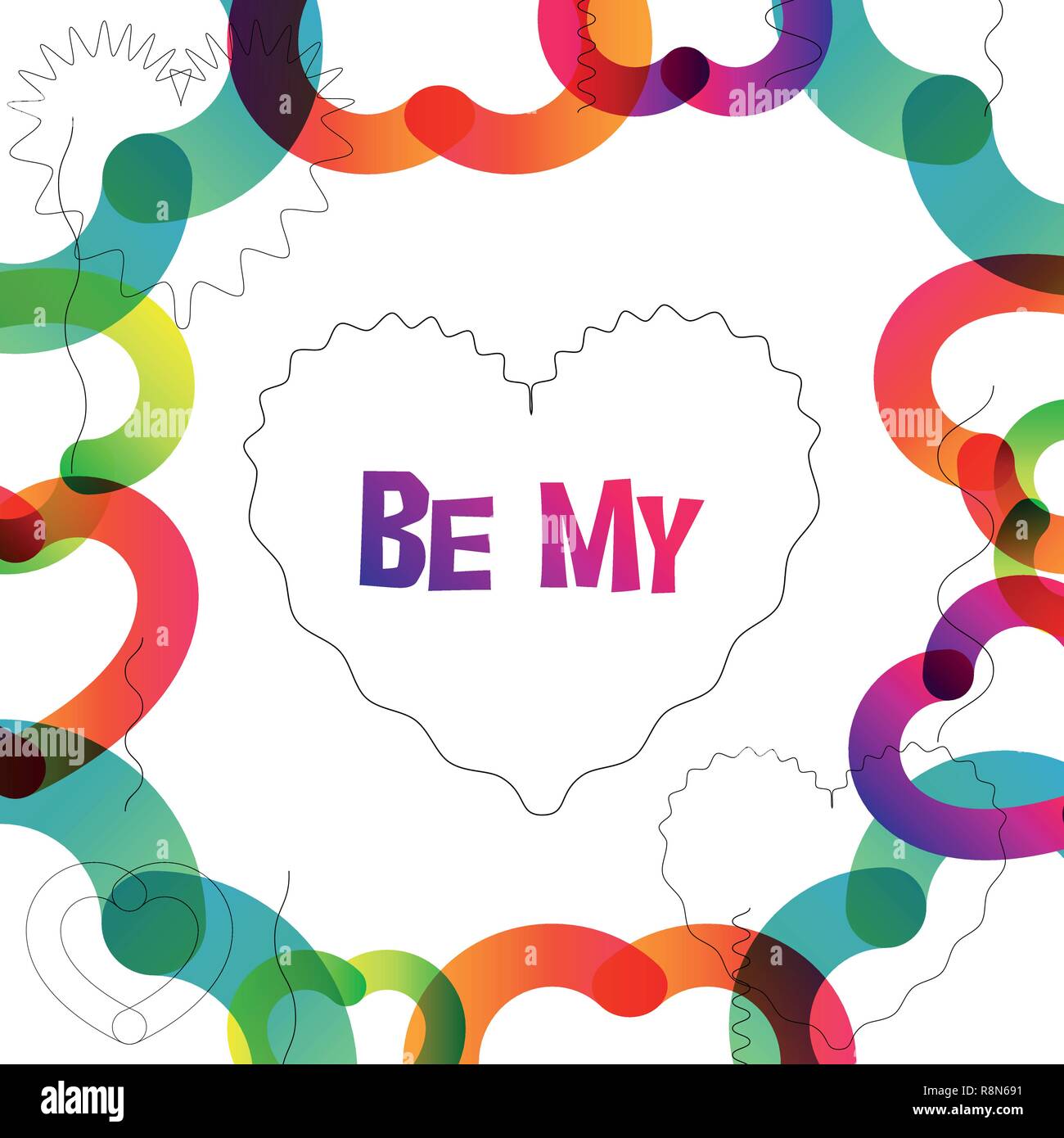 Instagram heart Stock Vector Images - Alamy