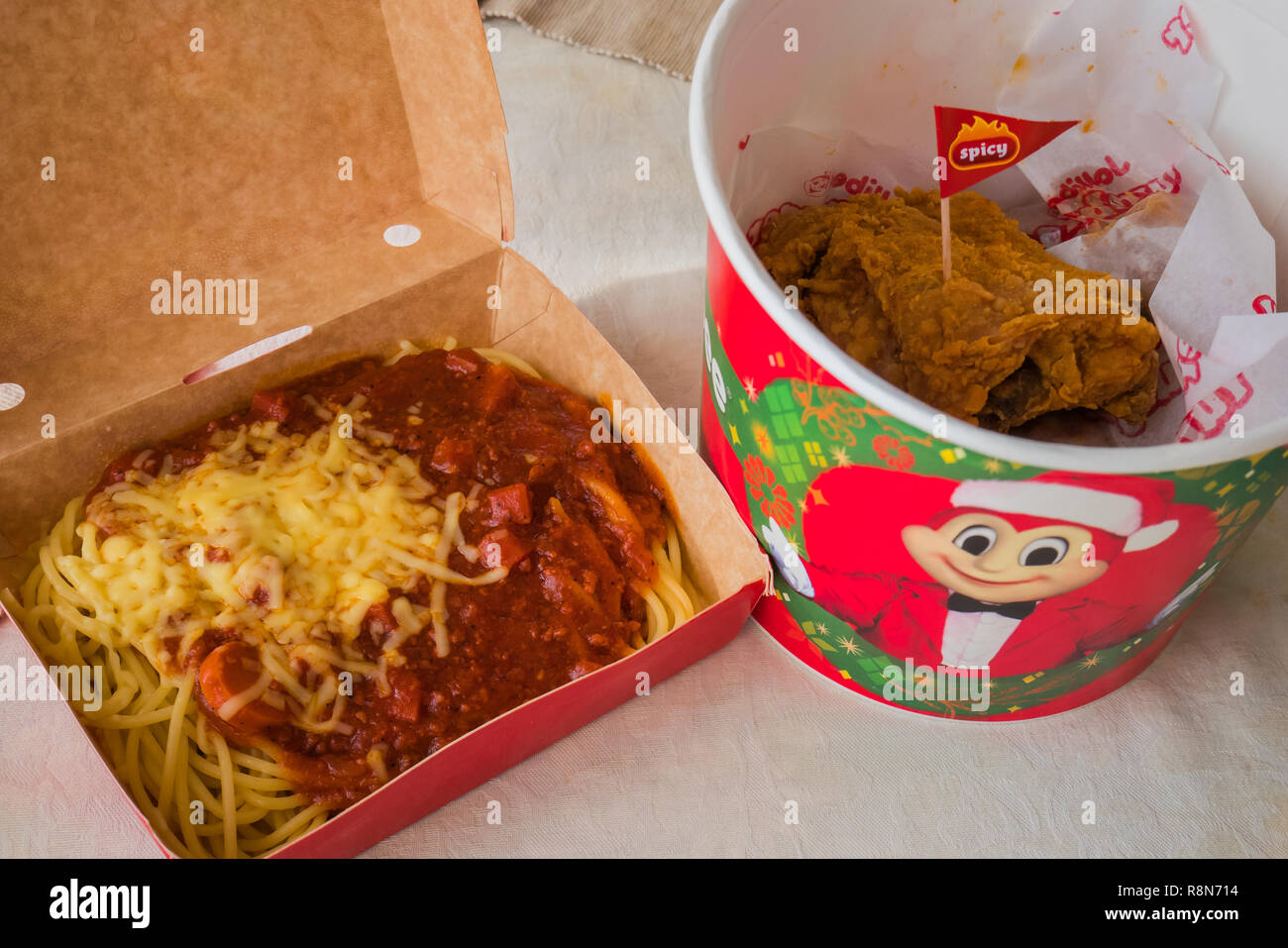 Jollibee famous chain restaurant Filipino fast food Stock Photo - Alamy