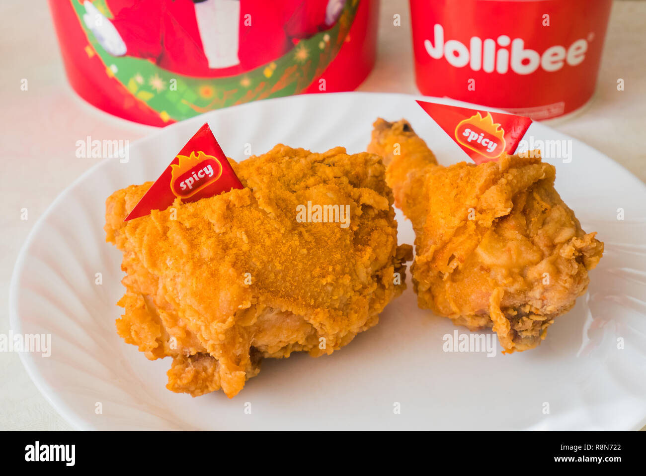 Jollibee famous chain restaurant Filipino fast food Stock Photo - Alamy