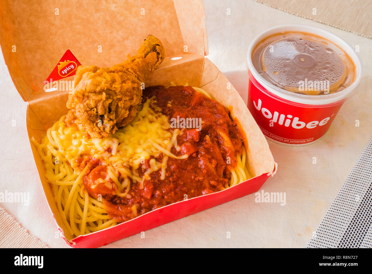 Jollibee famous chain restaurant Filipino fast food Stock Photo - Alamy