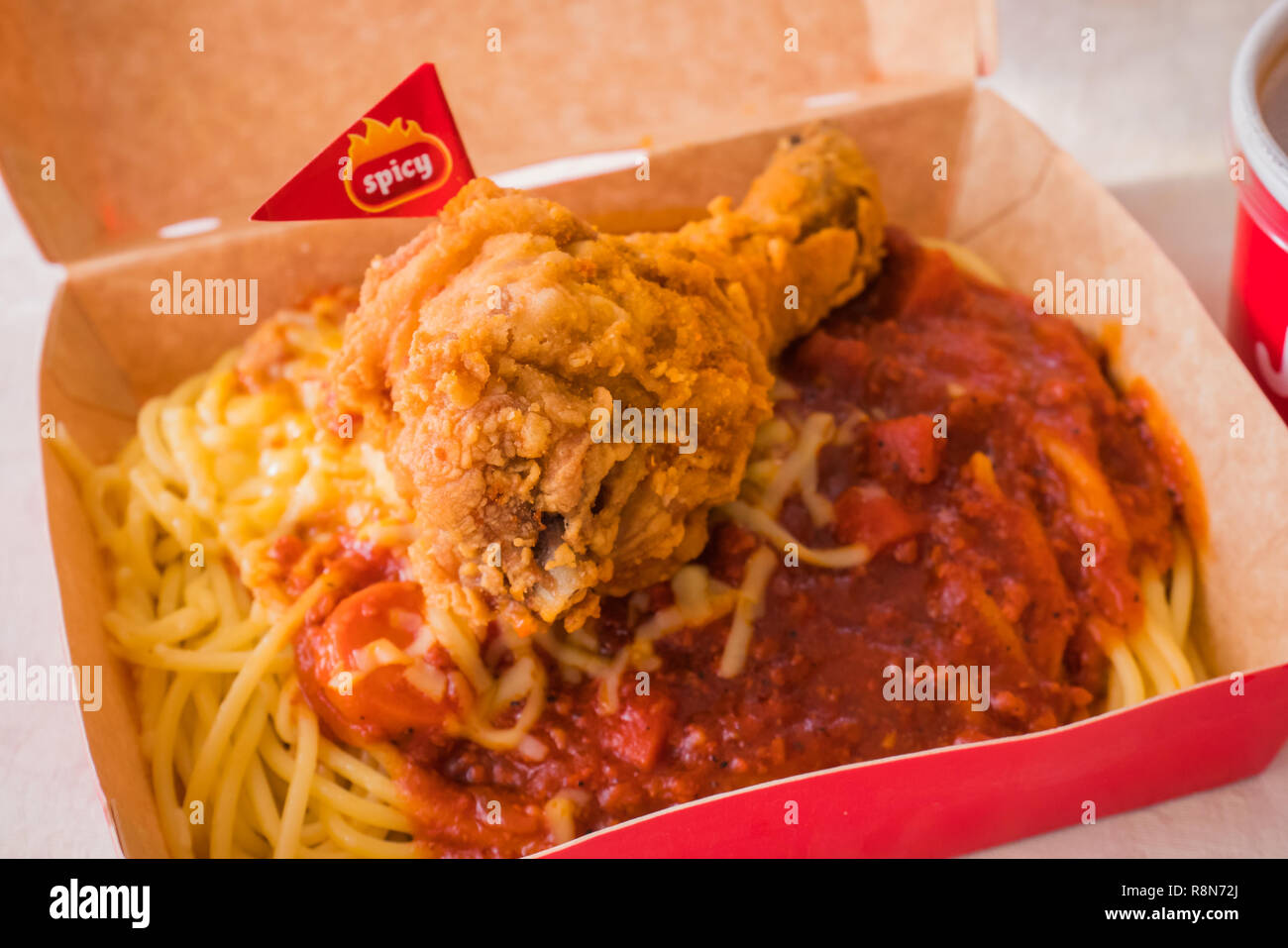 Jollibee famous chain restaurant Filipino fast food Stock Photo - Alamy