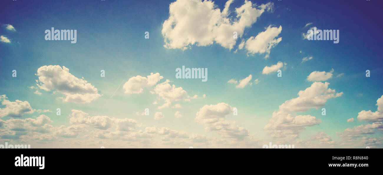 Sky and clouds. Bright air Stock Photo - Alamy