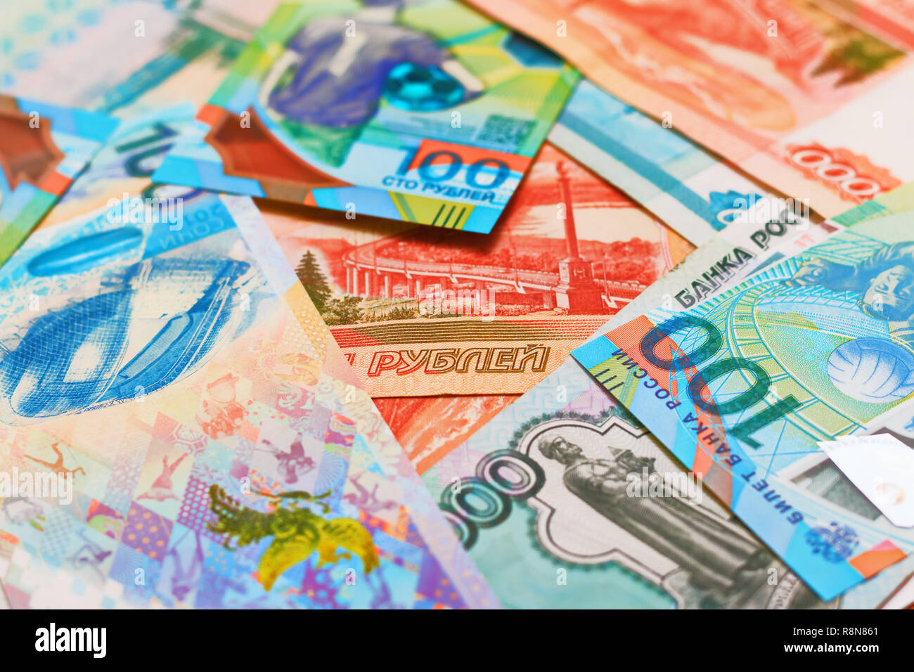 Russian ruble hi-res stock photography and images - Alamy