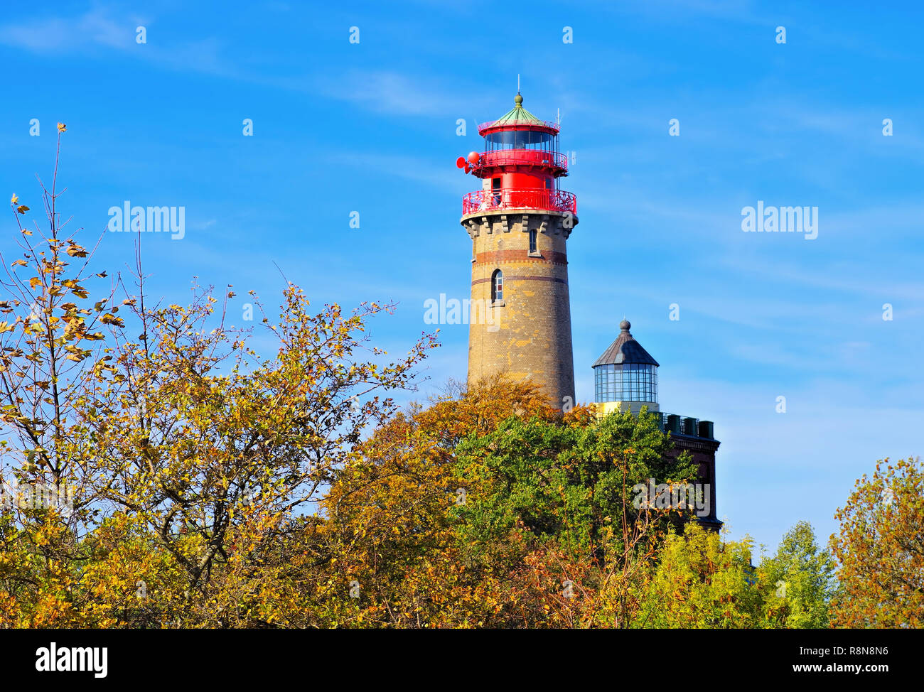 lighthouse Kap Arkona, Ruegen Island in Germany Stock Photo - Alamy