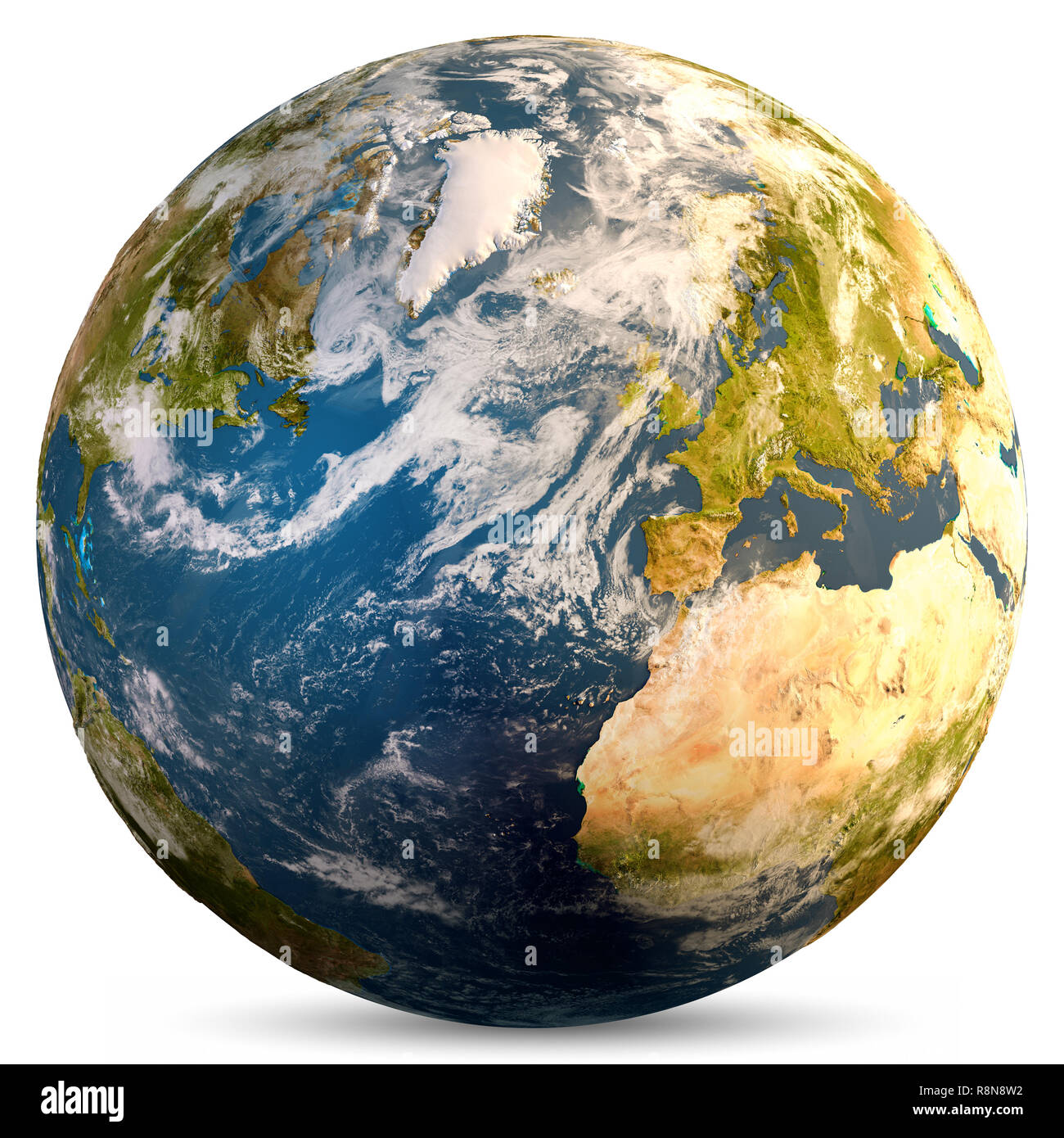 Planet Earth world Stock Photo - Alamy