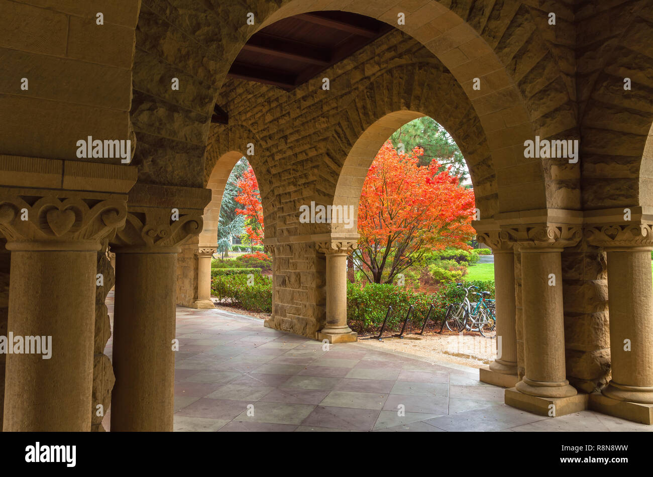 Arches stanford university palo alto hi-res stock photography and images - Alamy