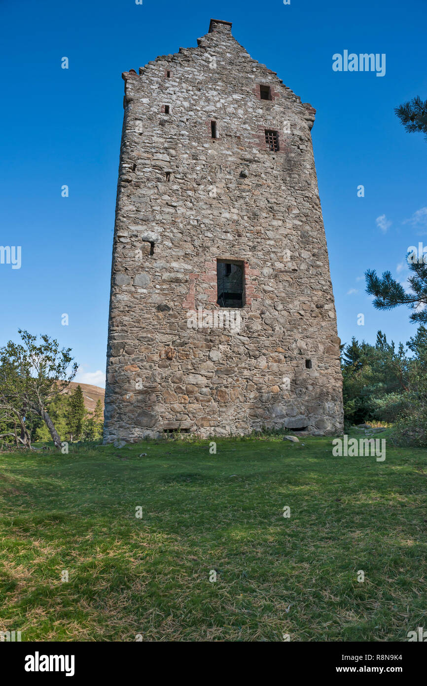 16th Century Invermark Castle, Invermark, Glen Esk, Angus, Scotland UK ...
