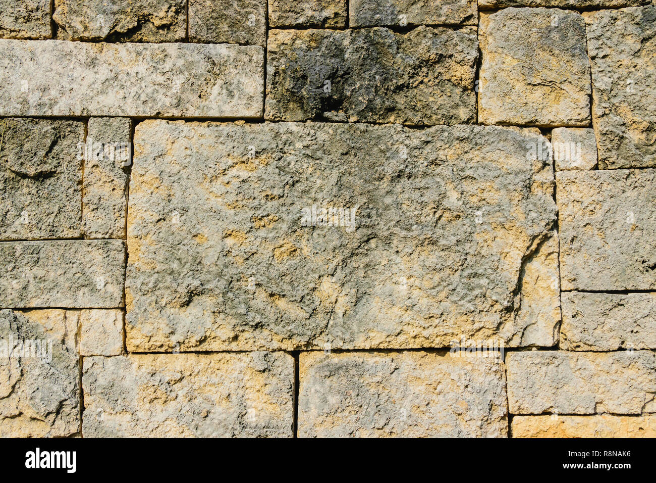 Coloured stone wall texture background material, pattern, surface Stock ...