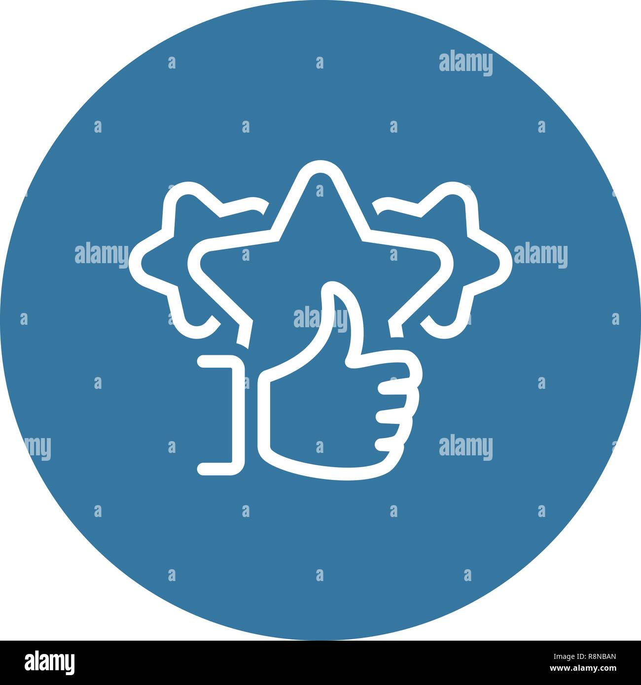 Feedback Line Icon. Client Satisfaction symbol. Customer Relationship ...