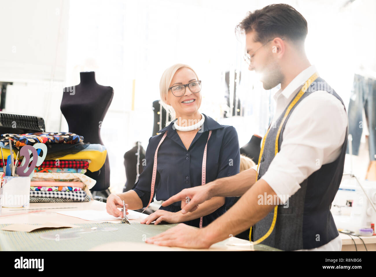 Male dressmaker sewing pattern hi-res stock photography and images - Alamy
