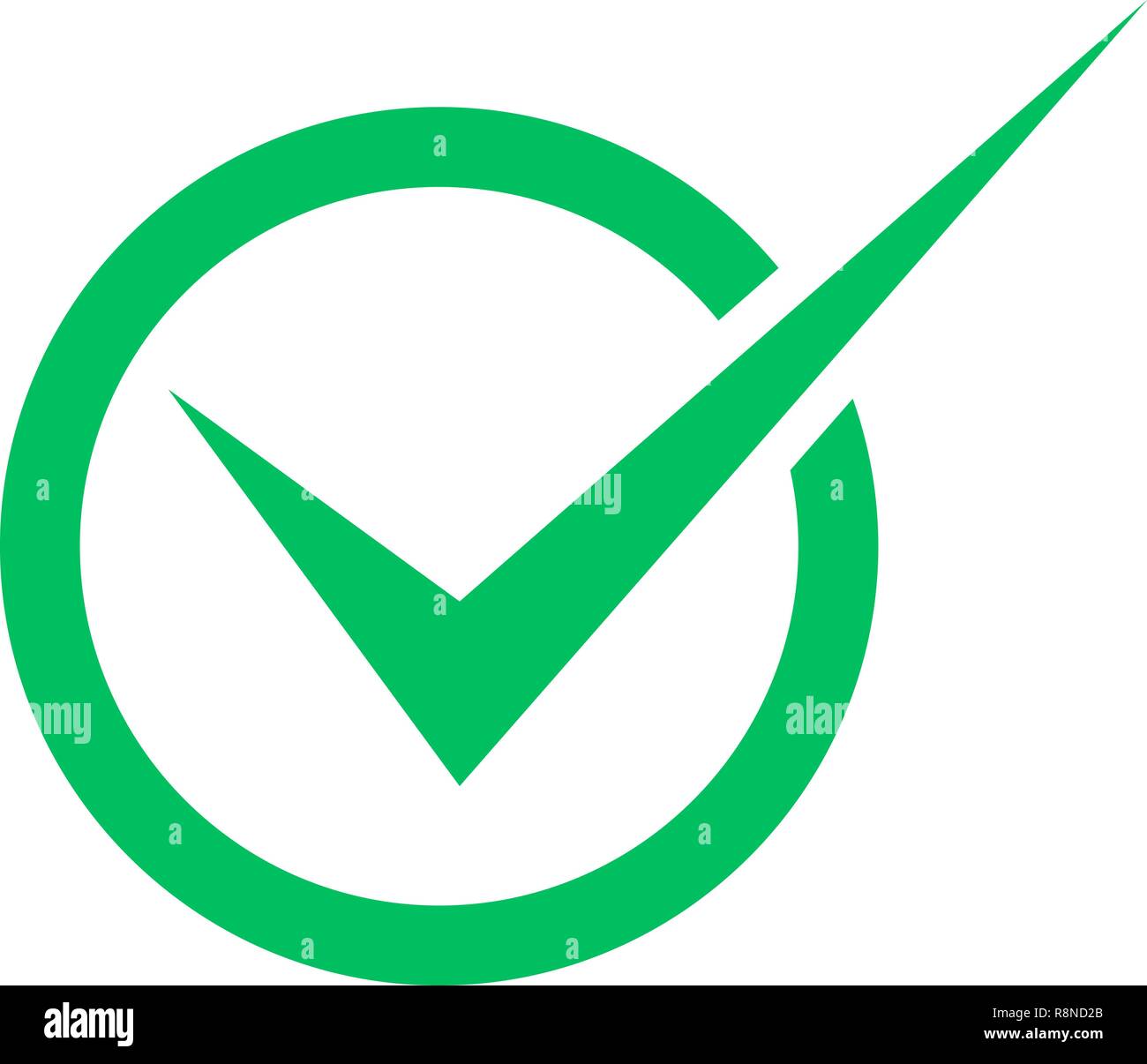 Check mark symbol, check box icon Stock Vector Image & Art - Alamy
