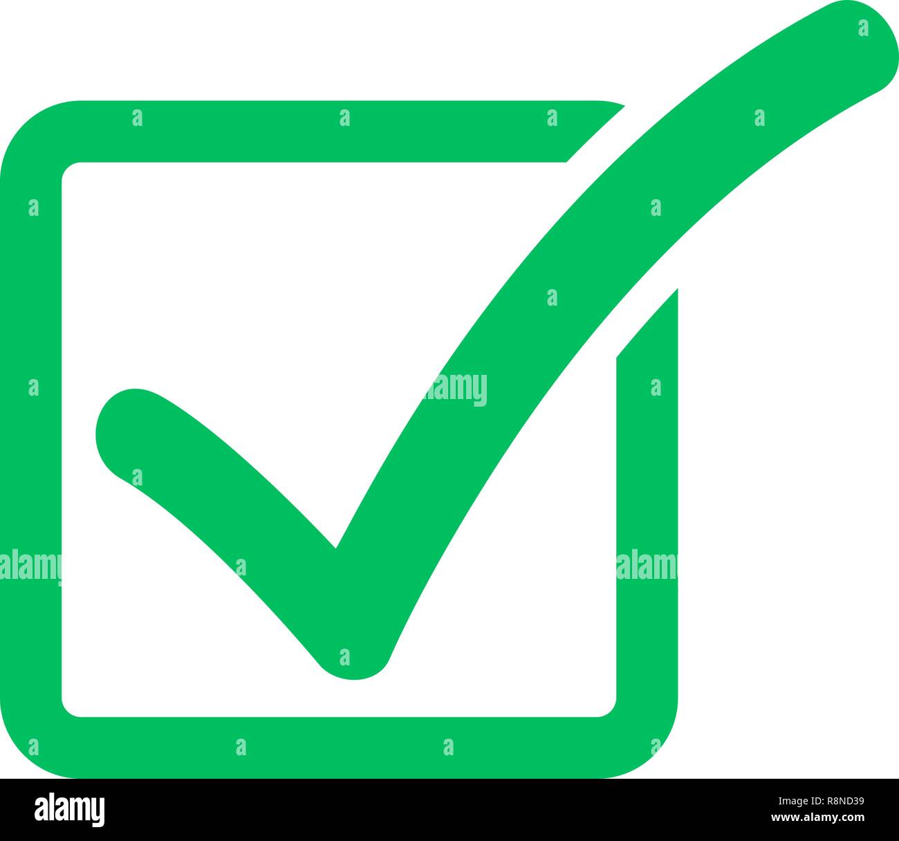 Green Check Box Icon