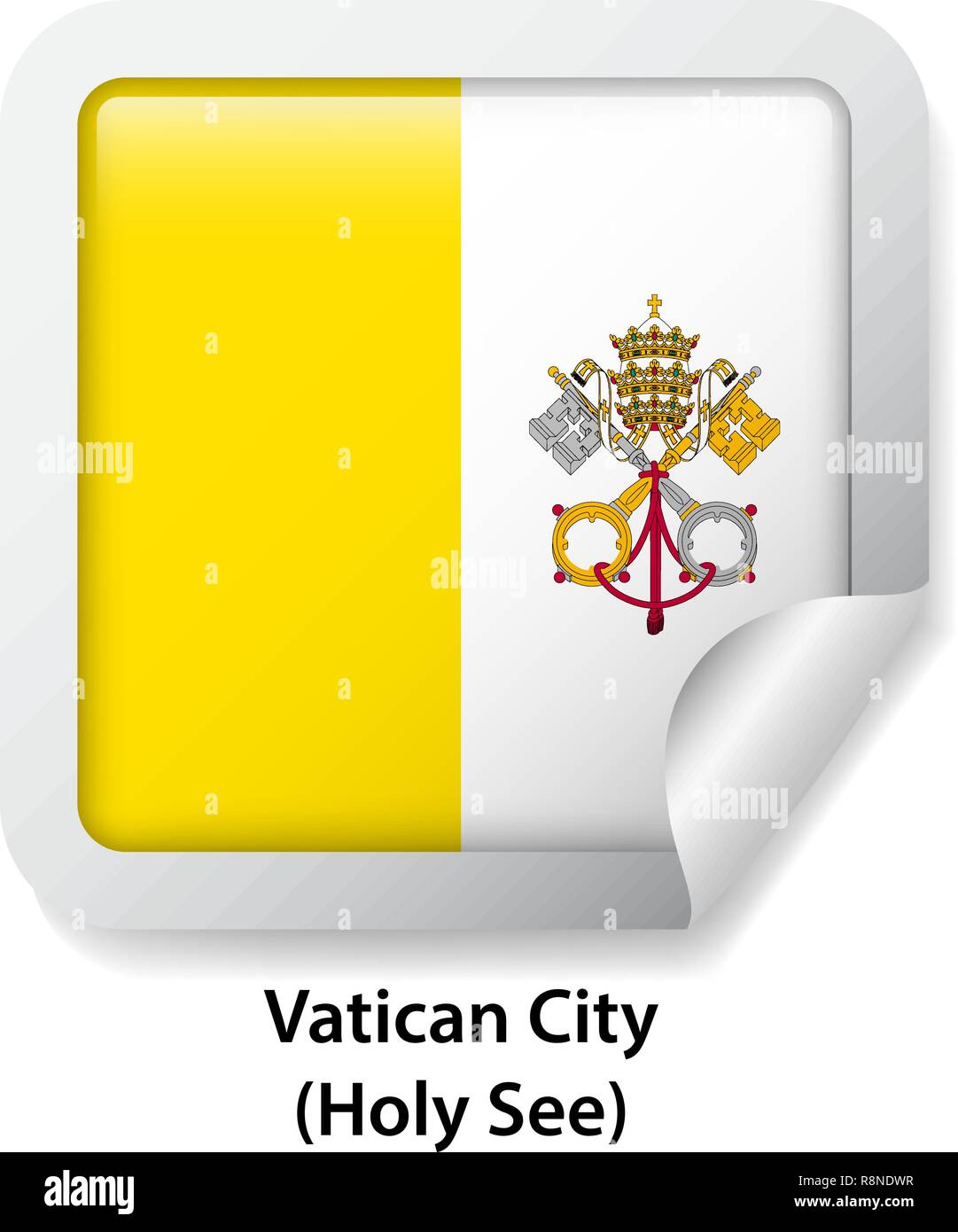 Vatican sticker hi-res stock photography and images - Alamy