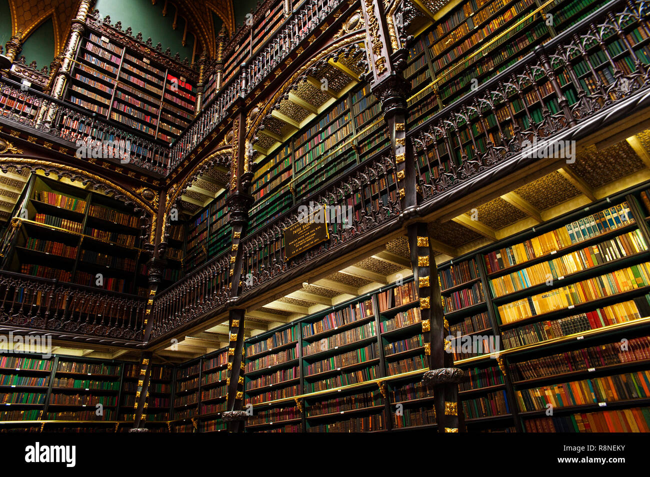 Portuguese Reading Cabinet of Rio de Janeiro, one of the most beautiful ...