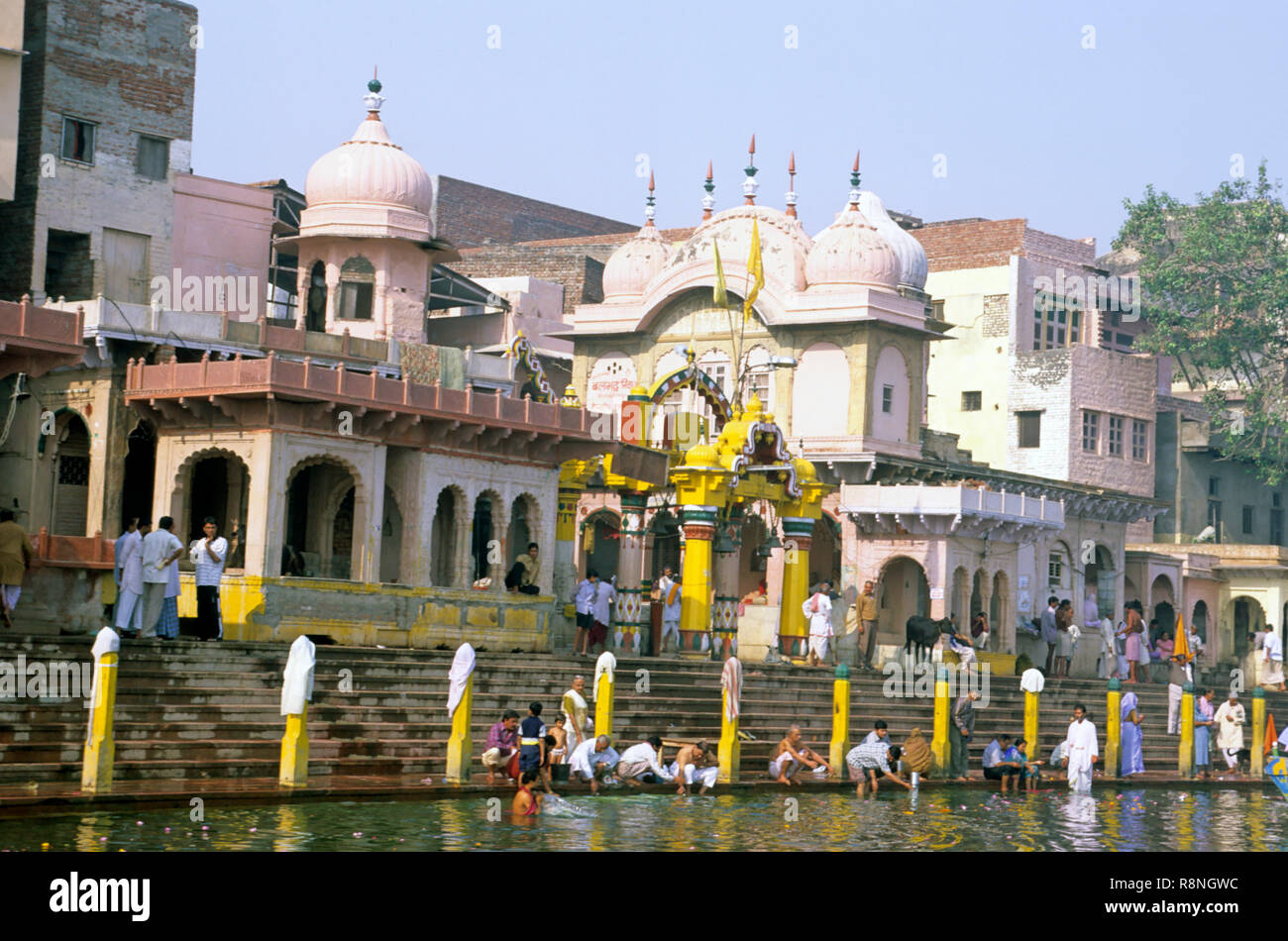 vishram ghat, mathura, uttar pradesh, india Stock Photo - Alamy