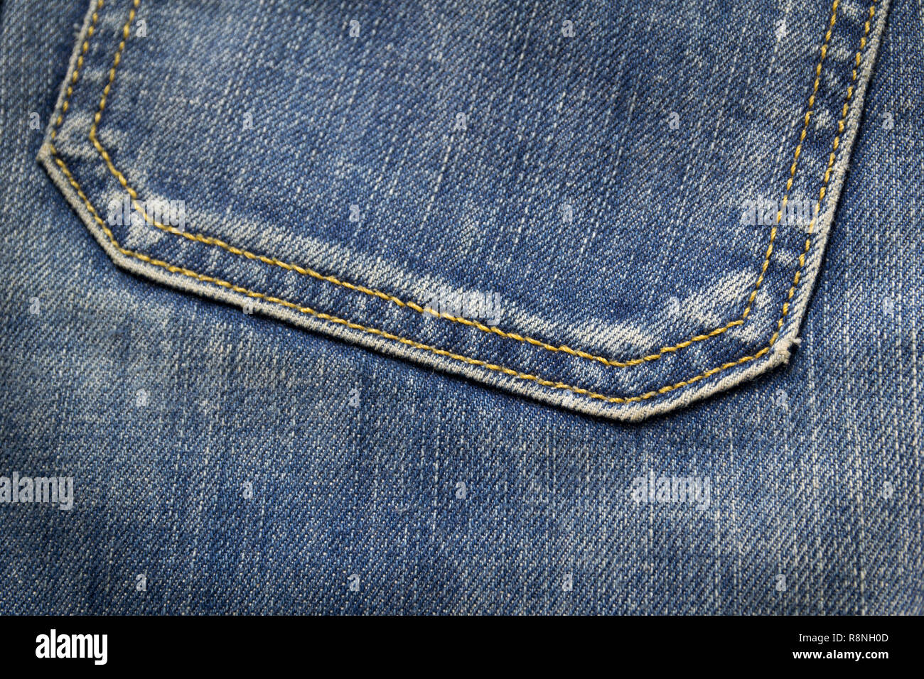 Jeans Back Pocket Texture