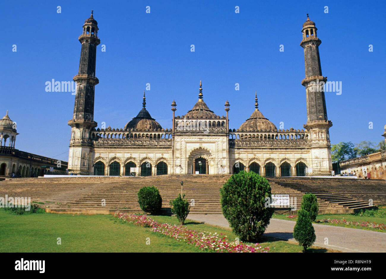asafi mosque, bada imambara, lucknow, uttar pradesh, india Stock Photo ...