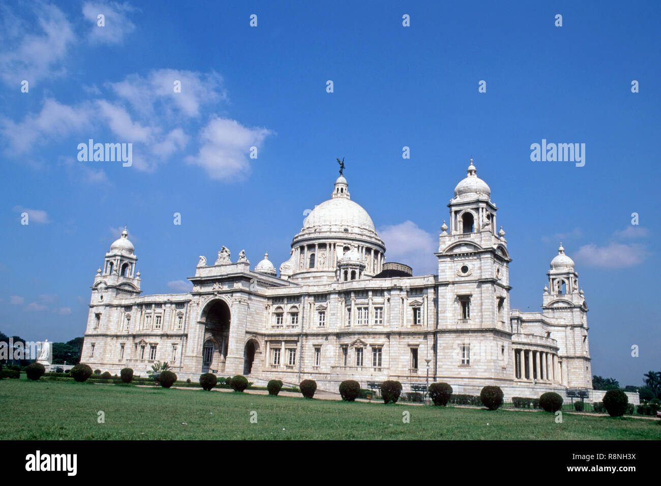 Victoria Memorial built in 1921, Calcutta, West Bengal, India Stock ...