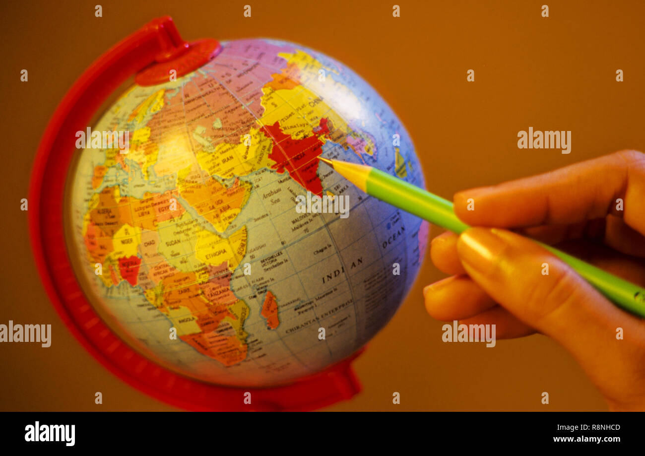 Globe studies hi-res stock photography and images - Alamy