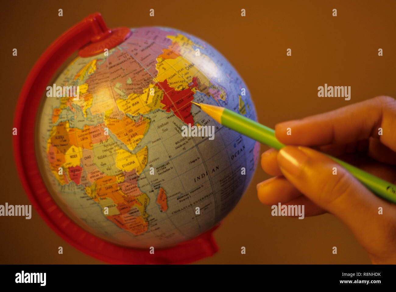 Globe India High Resolution Stock Photography and Images - Alamy