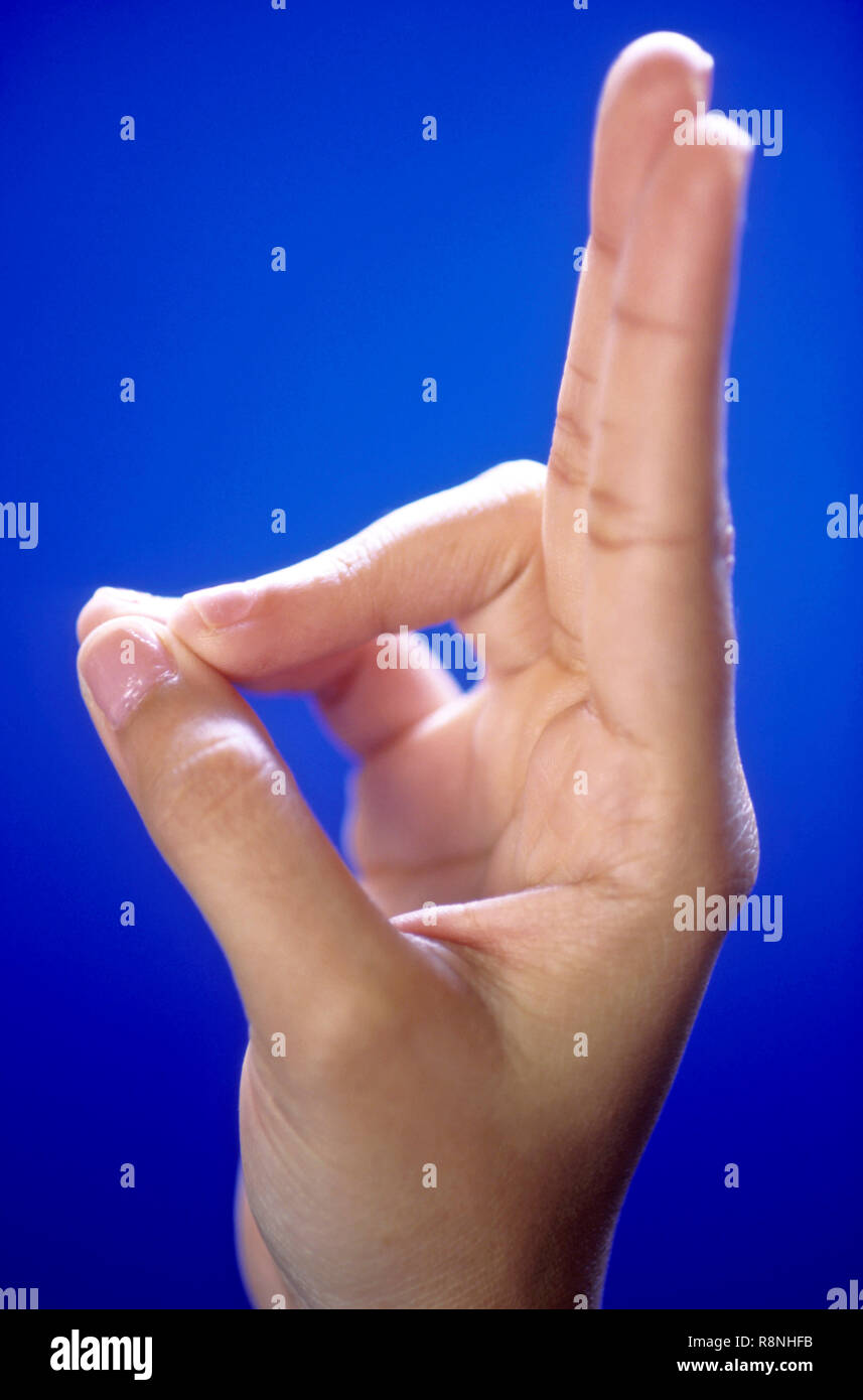 Mudra hand hi-res stock photography and images - Alamy