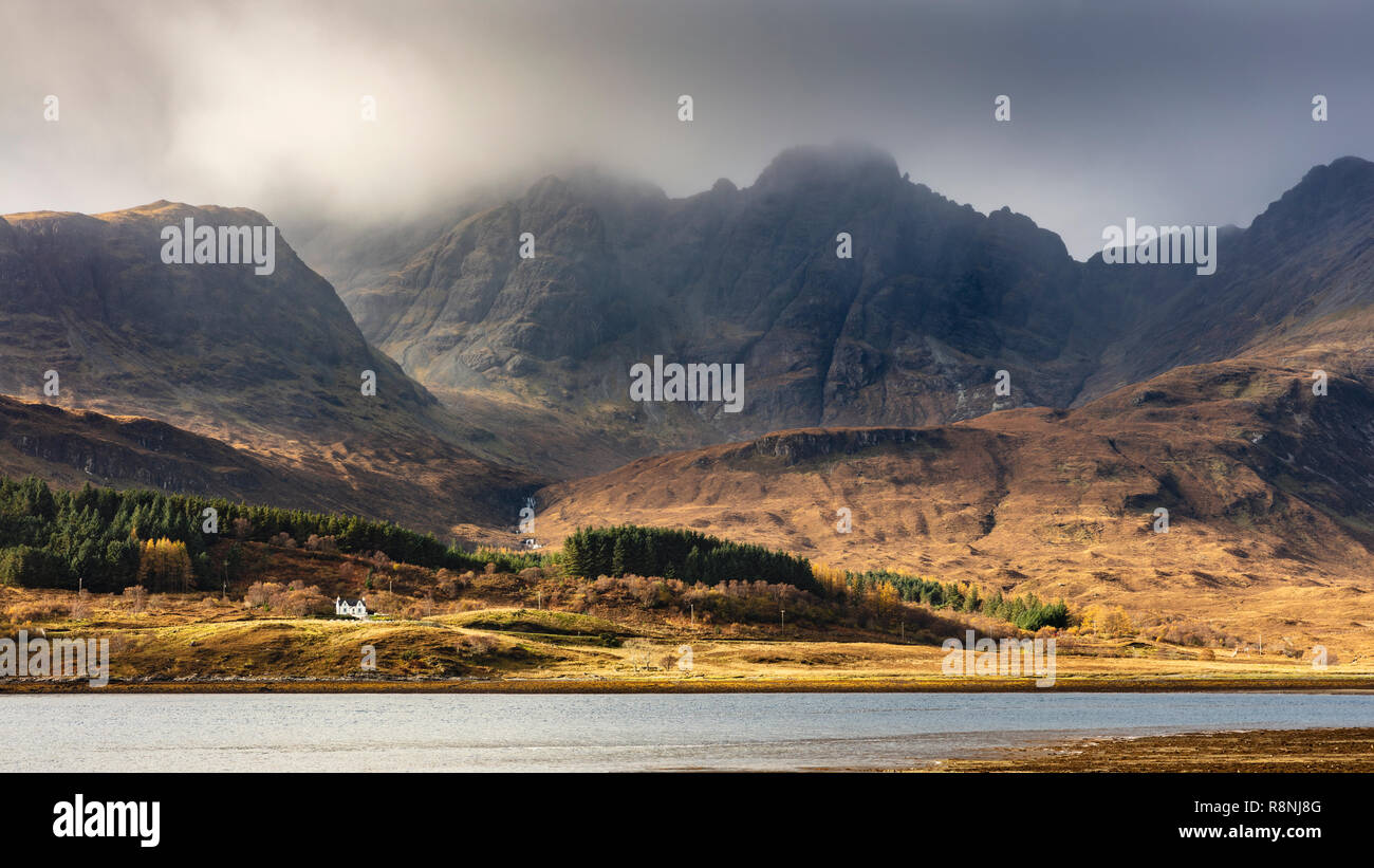 Loch Slapin and Bla Bheinn, Isle of Skye, Scotland Stock Photo - Alamy