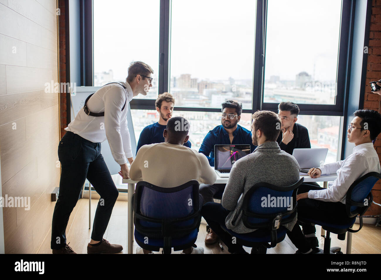 African american Chief Executive represents new team member to ...