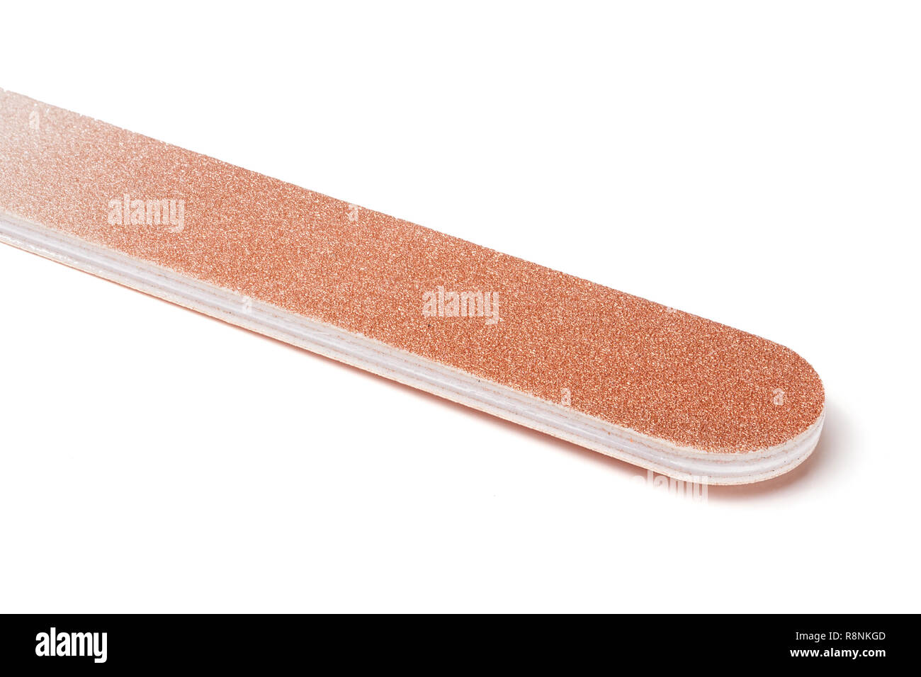 Woman nail polish file Cut Out Stock Images & Pictures - Alamy