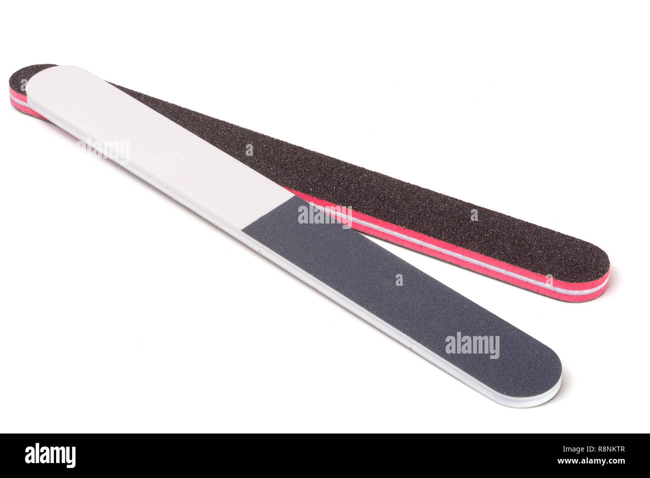 Woman nail polish file Cut Out Stock Images & Pictures - Alamy