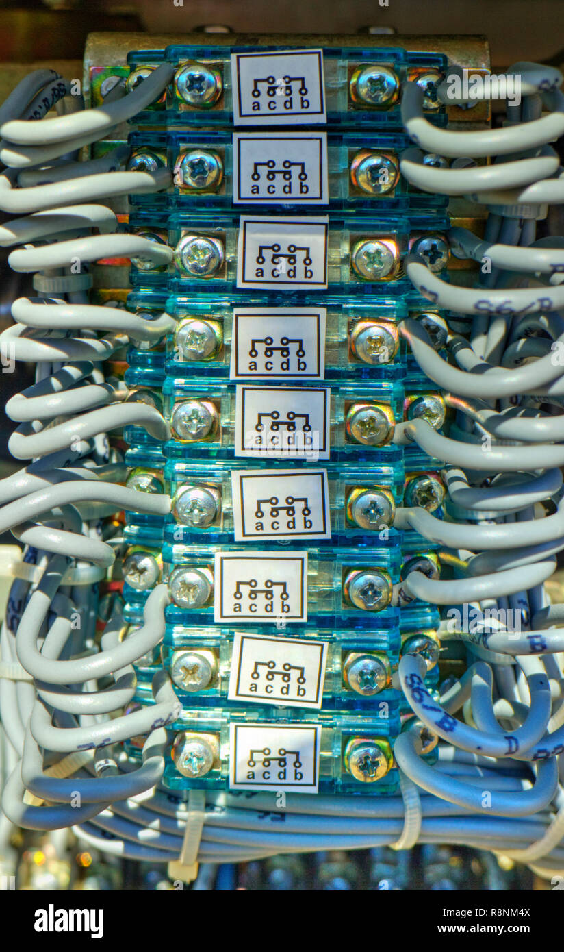 Electrical wires connectors hi-res stock photography and images - Alamy