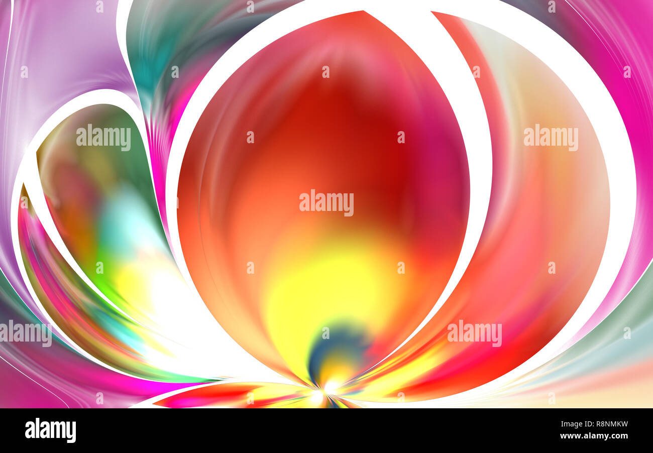 The colors of fancy paint. Background consists of fractal color texture ...