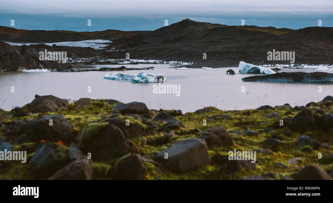 Large blocks of ice floating hi-res stock photography and images - Alamy