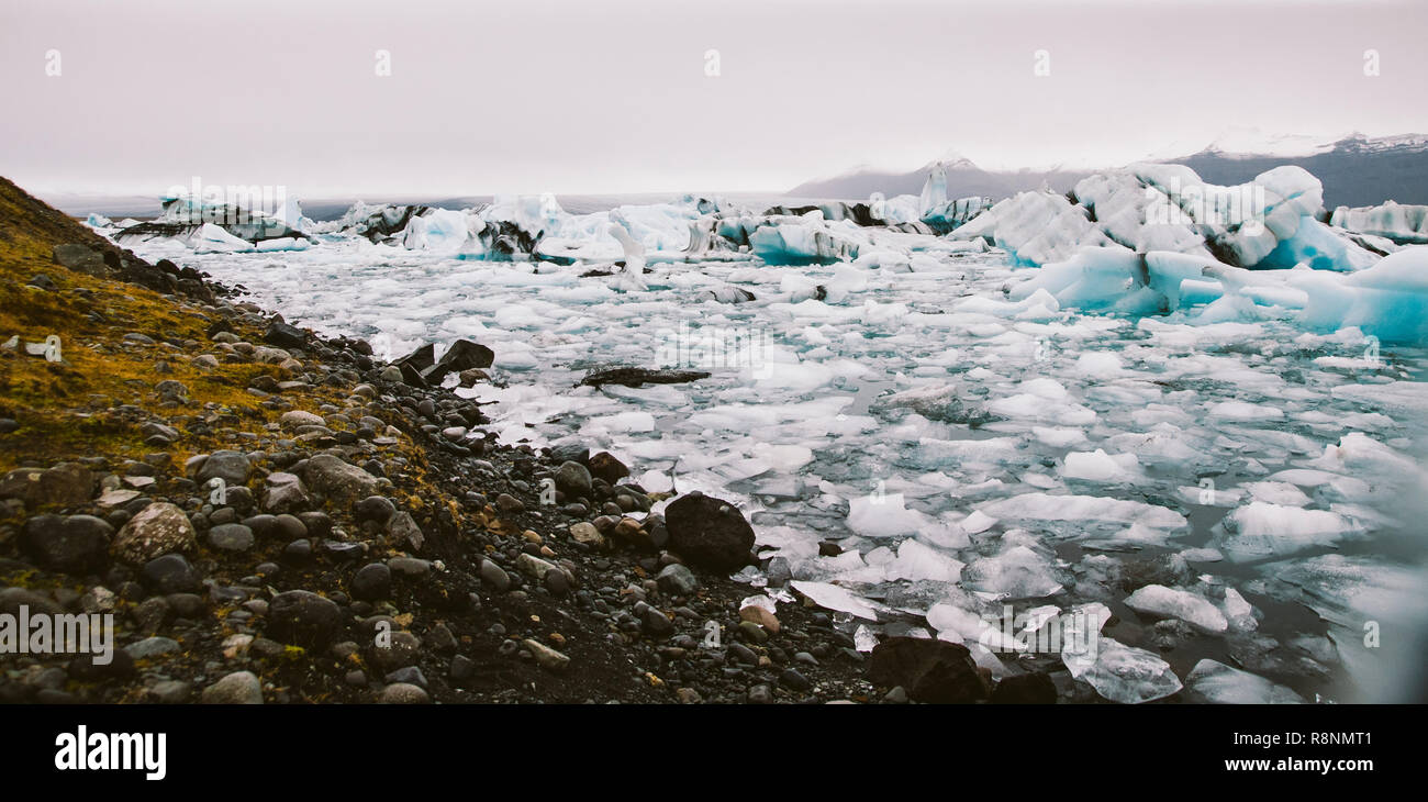 Large blocks of ice floating hi-res stock photography and images - Alamy