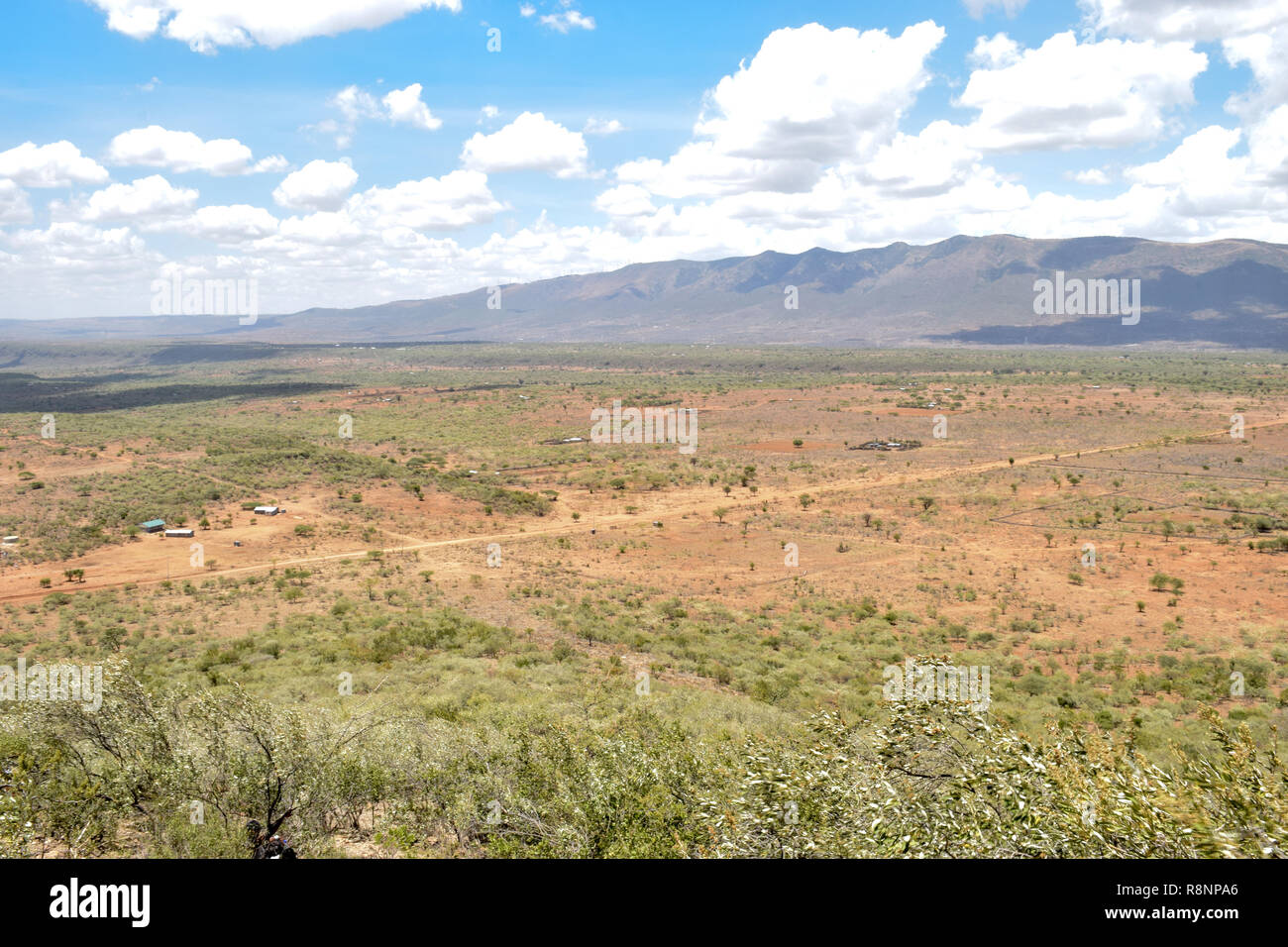 The arid landscapes of Kajiado, Kenya Stock Photo - Alamy
