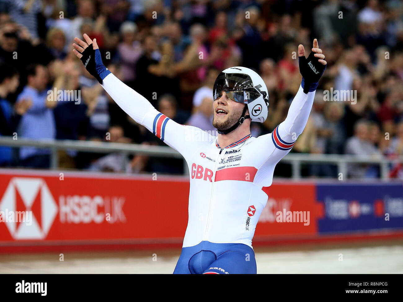Matthew Walls of Great Britain celebrates winning the Men's Omnium ...